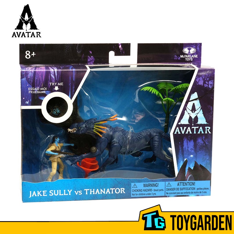 McFarlane Toys Disney Avatar World of Pandora - Jake Sully vs Thanator ...
