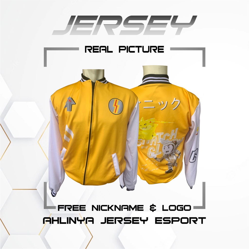 Onic Esports Jacket Jaket ONIC ESPORTS TERBARU 2022 SEASON 10 Varsity ...