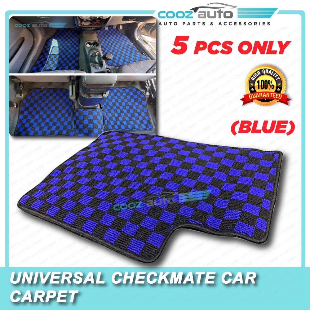 Car Universal Dice Carpet Universal Checkmate Floor Mat Dadu Kereta ...
