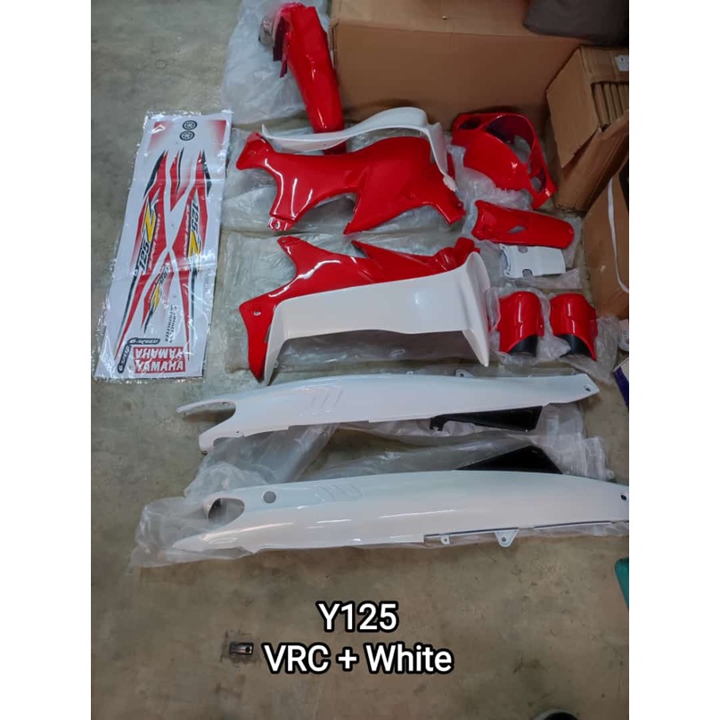 Coverset cover set (HLD) yamaha y125z y125z 125z 125zr (sticker/stripe ...