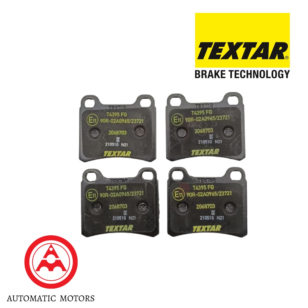 Mercedes Benz Textar Rear Brake Pad Set W201 W124 0014200120 0004208820 ...