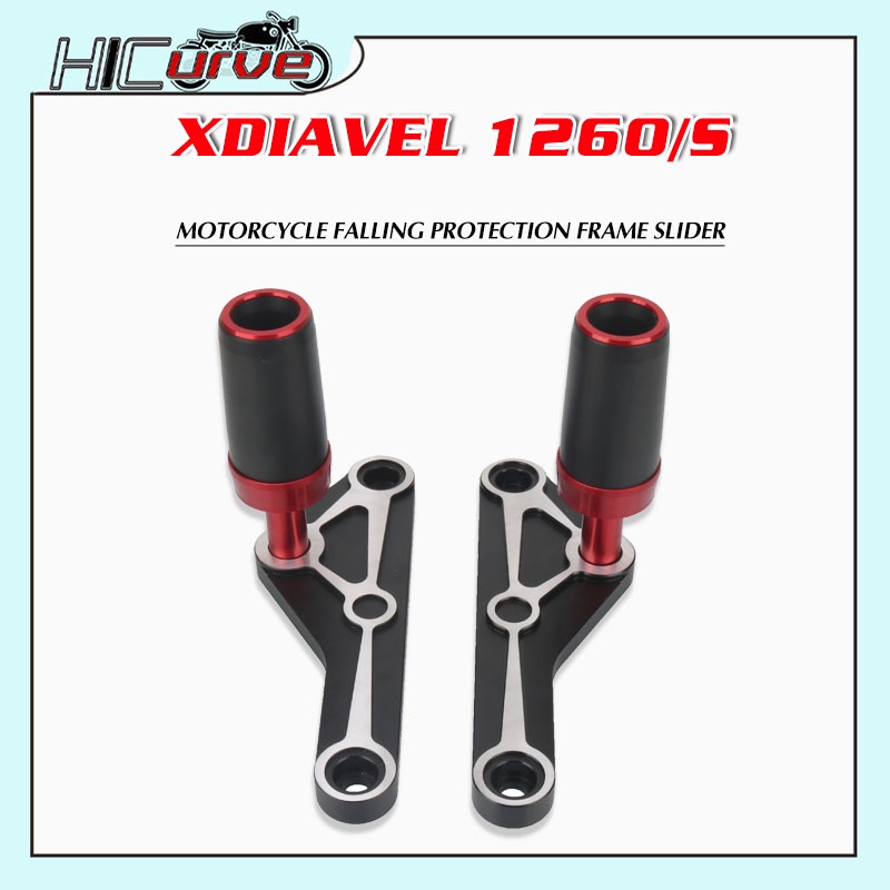 For DUCATI XDiavel/S 16-18 Diavel 1260/S 2019-2022 Motorcycle Falling ...