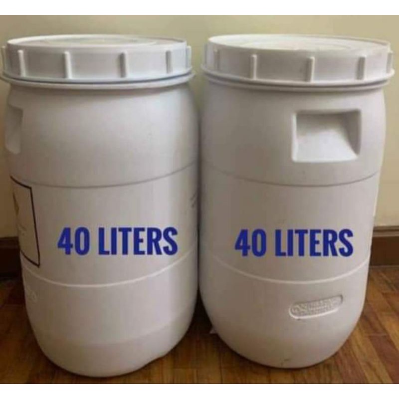 Tong 40 liter Jenis penutup pusing | Shopee Malaysia
