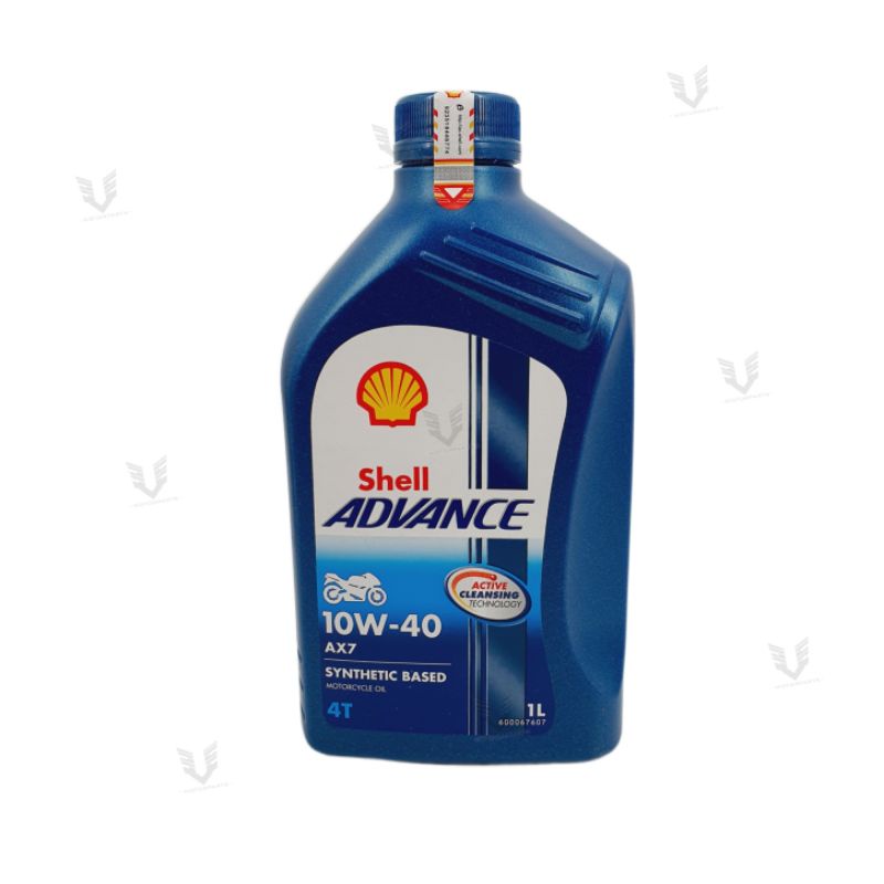 Shell advance 15W-40 AX5/10W40 AX7 1L premium mineral motorcycle engine ...