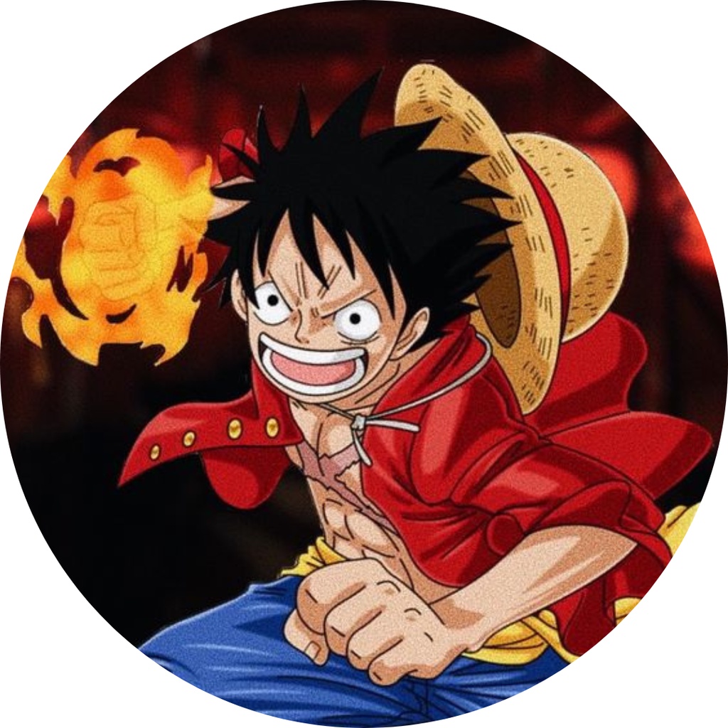 One Piece Luffy Button Badge 58mm | Shopee Malaysia