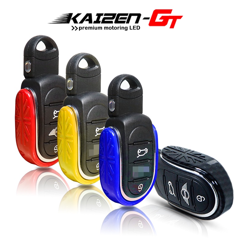 3D Union Jack Design Key Fob Case Key Cover Shell For MINI Cooper 3rd ...