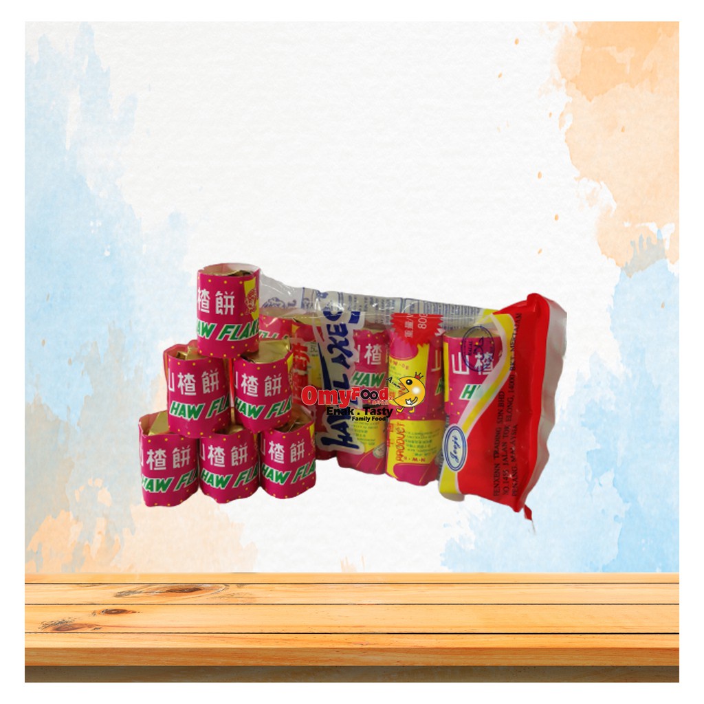 10pcs Round Haw Flakes, Asam Duit [OmyFood] | Shopee Malaysia