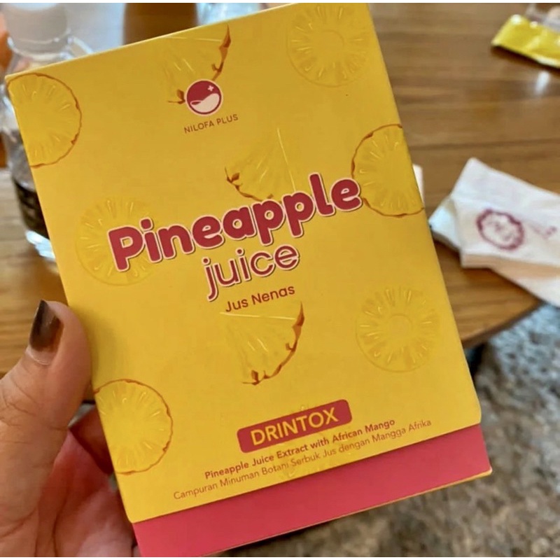 NILOFA PLUS DETOX BY NEELOFA DRINTOX PINEAPPLE JUICE | Shopee Malaysia