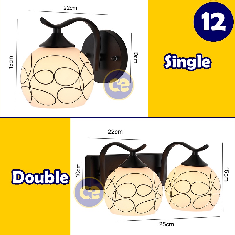 READY STOCK Wall Light Indoor Wall Lamp Lampu Dinding LED | Shopee Malaysia