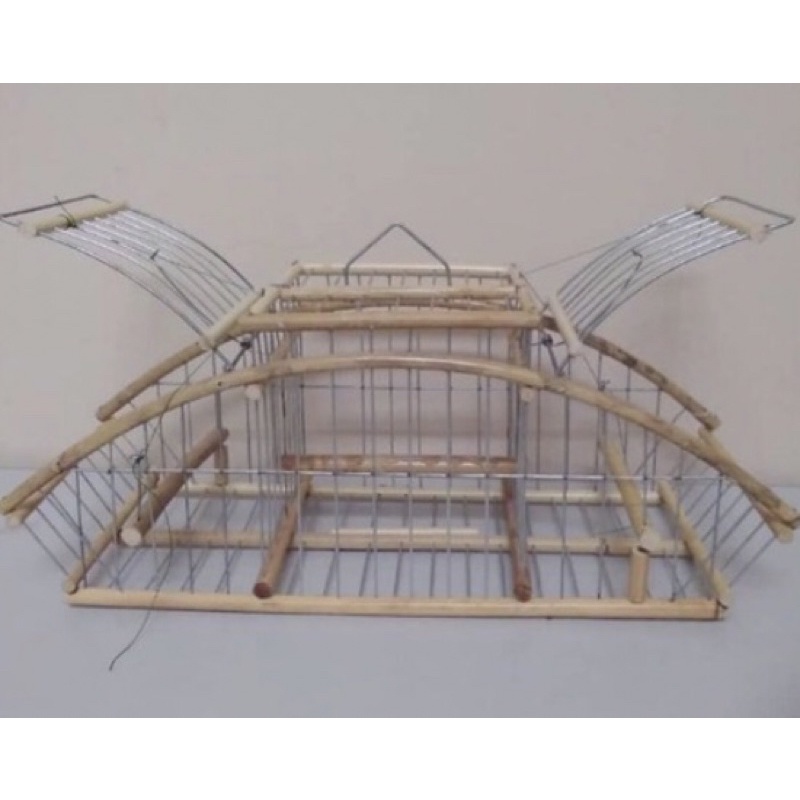 JEBAK BURUNG SANGKAR SERINDIT ROTAN PINTU 2 (2 in 1) | Shopee Malaysia