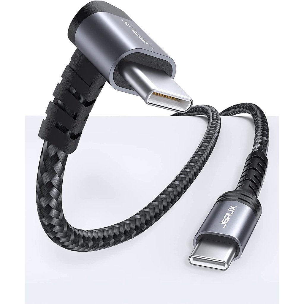 JSAUX Official ROG Ally Steam Deck 90 Degree USB C to USB C Cable Right ...