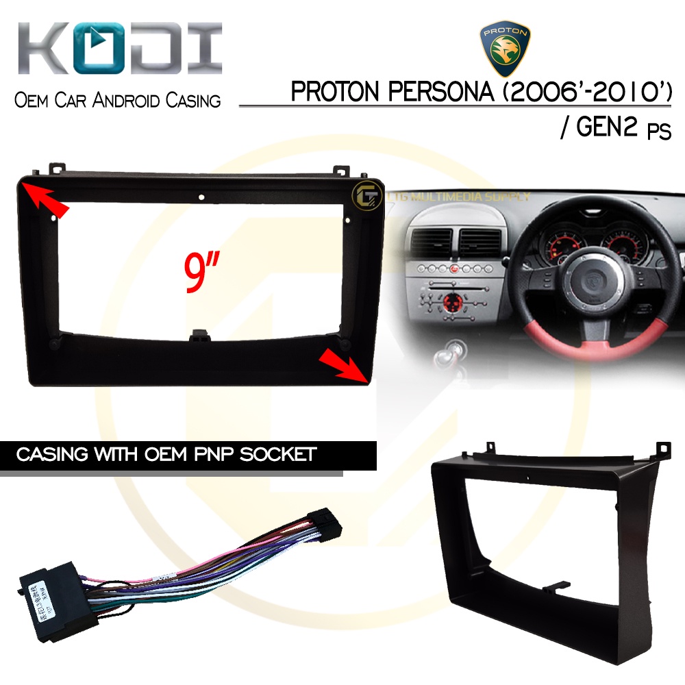 PROTON PERSONA / GEN2 2006’-2010’ ANDROID CASING | Shopee Malaysia