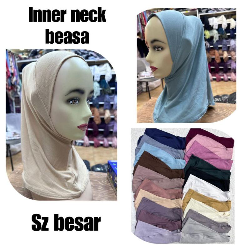 🔥BORONG🔥INNER NECK BEASA/SIZE BESER/COTTON JERSEY/10/20PCS | Shopee ...