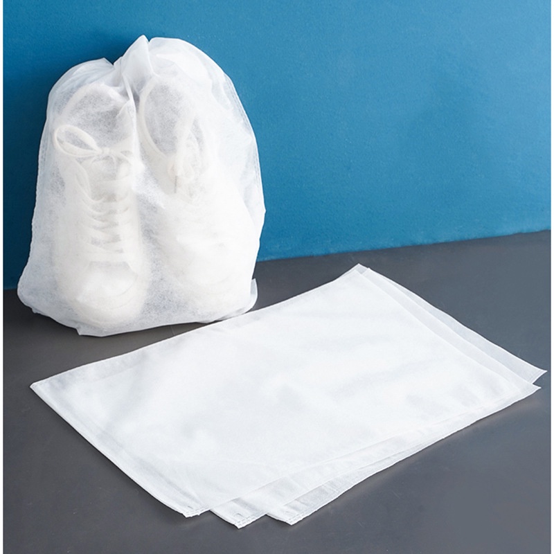 1Pcs Non Woven Shoe Dust Cover Drawstring Shoe Travel Storage Bag ...