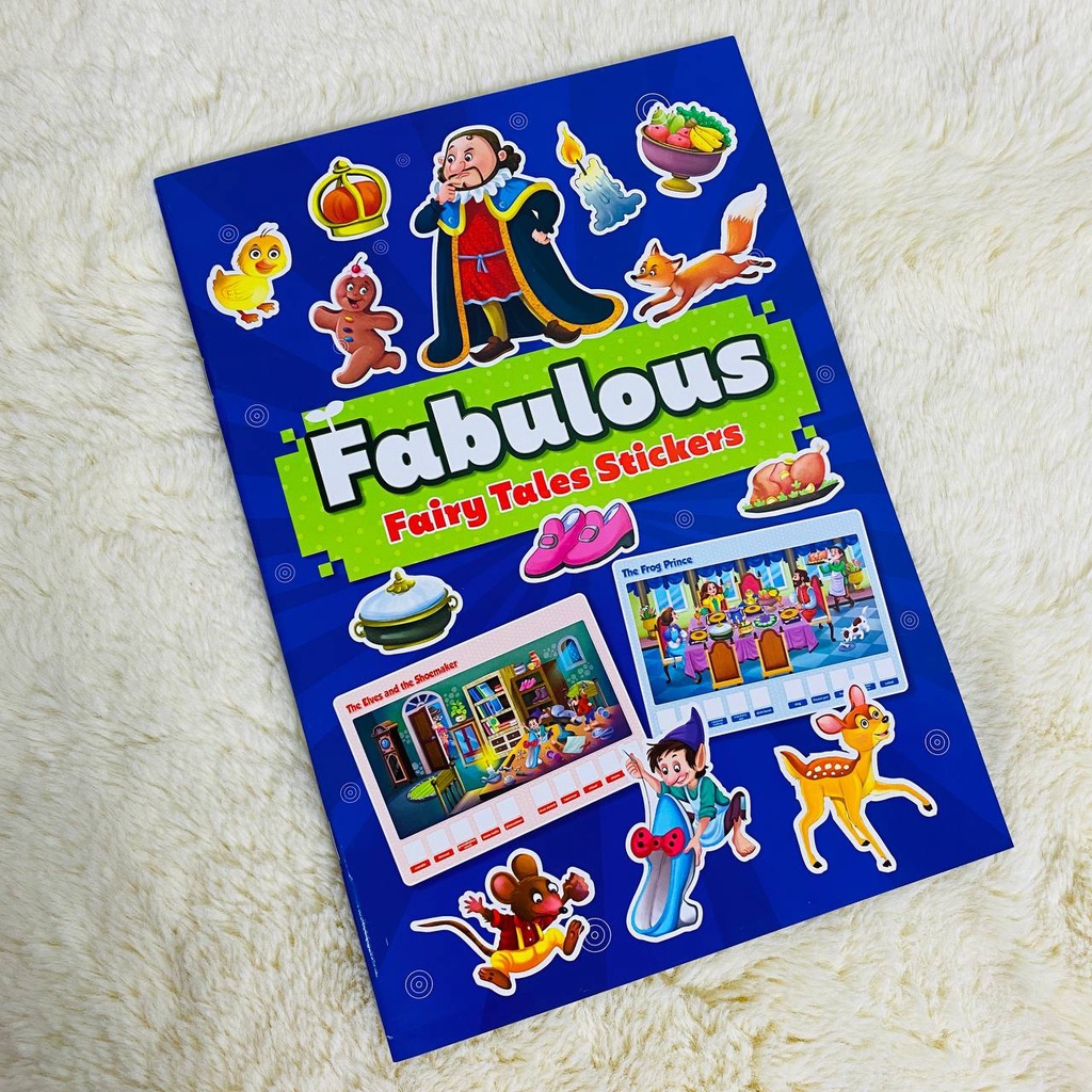 Lilybacabuku Fairy Tales Sticker Books for Little Hands | Shopee Malaysia
