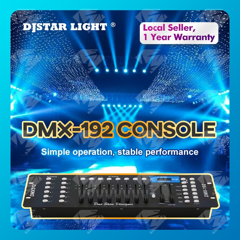 Ready Stock in KL!! Professional Stage Console DMX 512 Controller 192 ...