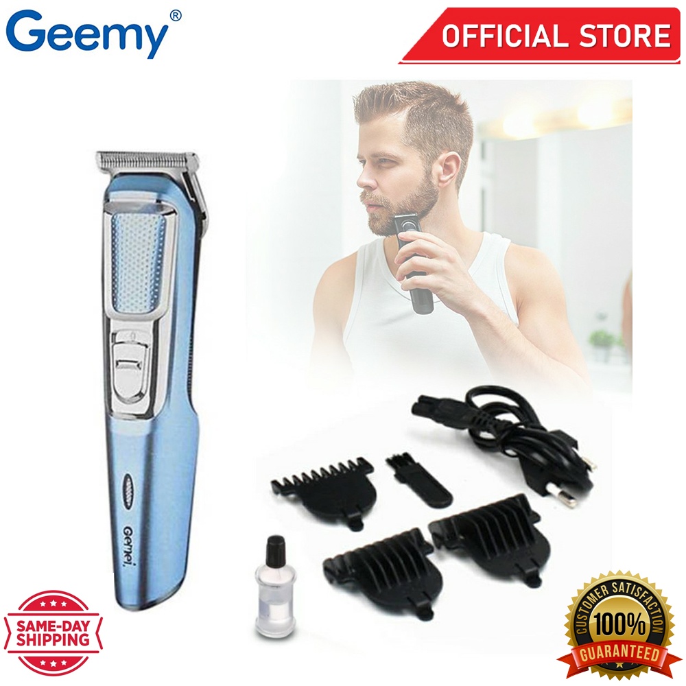 Geemy Hair Clipper Rechargeable Hair Trimmer Men Beard Cutting Machine ...