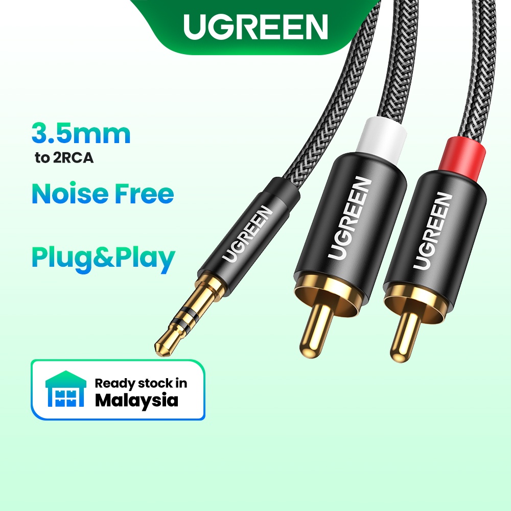 UGREEN Audio Auxiliary Stereo Y Splitter Cable (3.5mm) | Shopee Malaysia