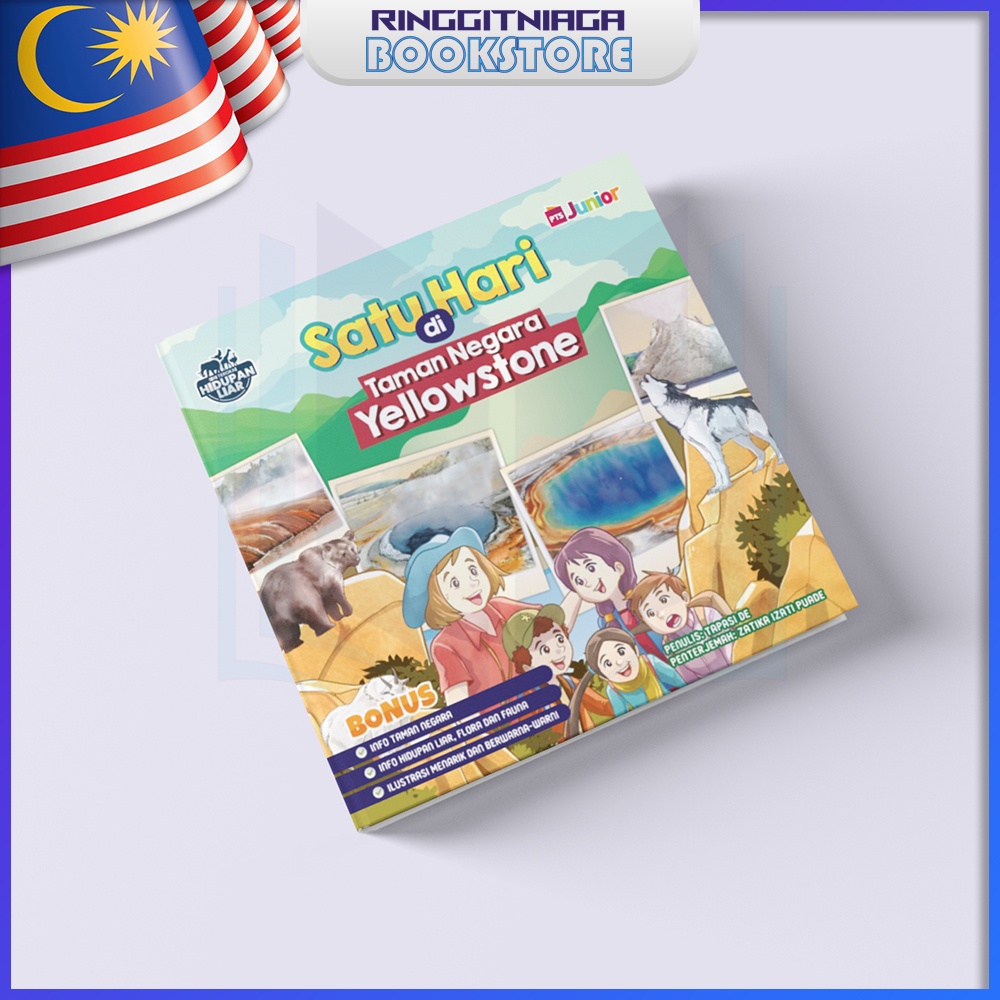 Siri Terokai Hidupan Liar: Satu Hari Di Taman Negara Yellowstone - BUKU ...