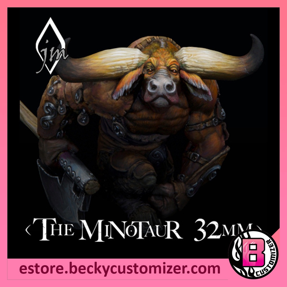 JourneyMan Miniature The Minotaur (32mm gaming scale) | Shopee Malaysia