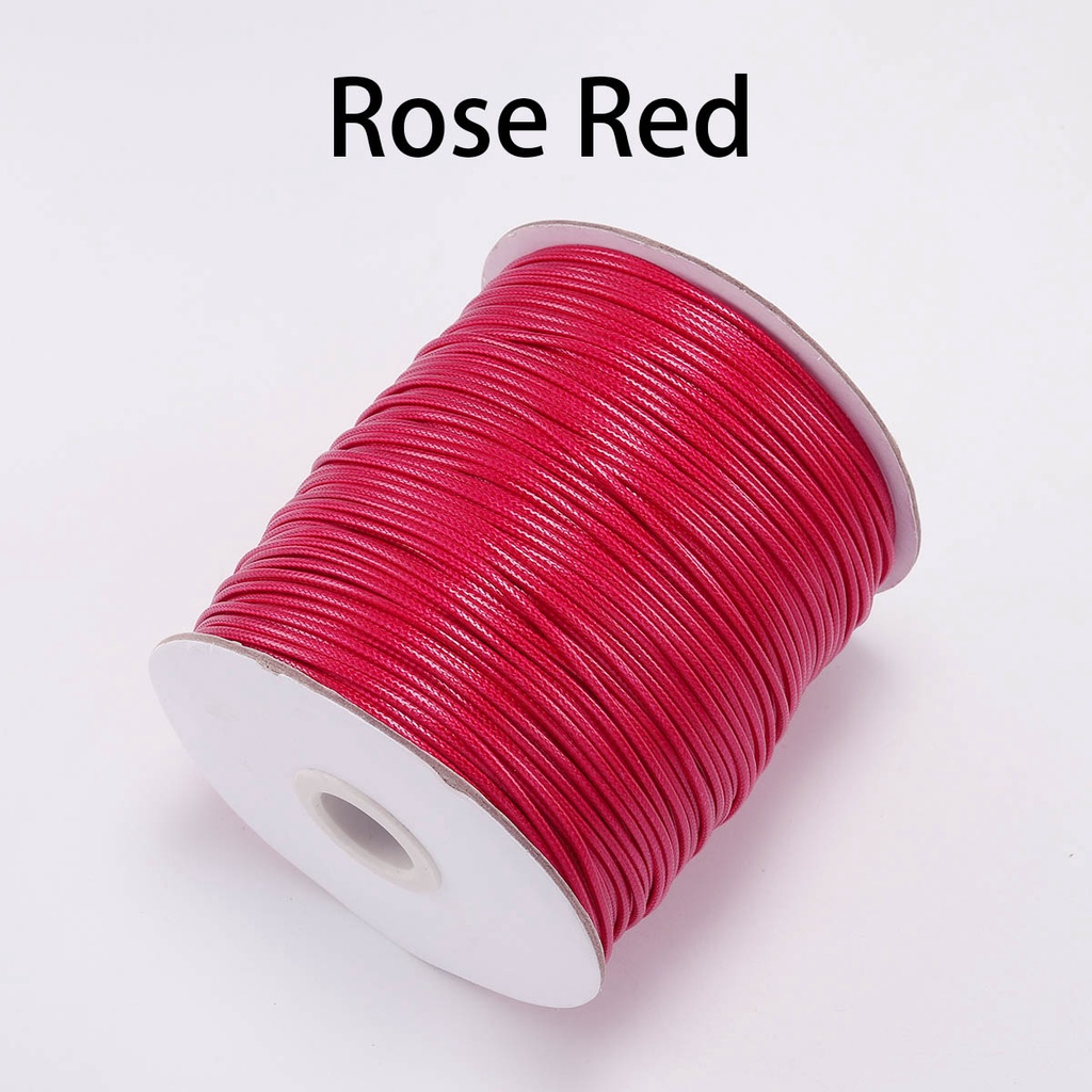 St.kunkka 150m/lot 1.5mm 26 Color Leather Line Waxed Cord Cotton Thread ...