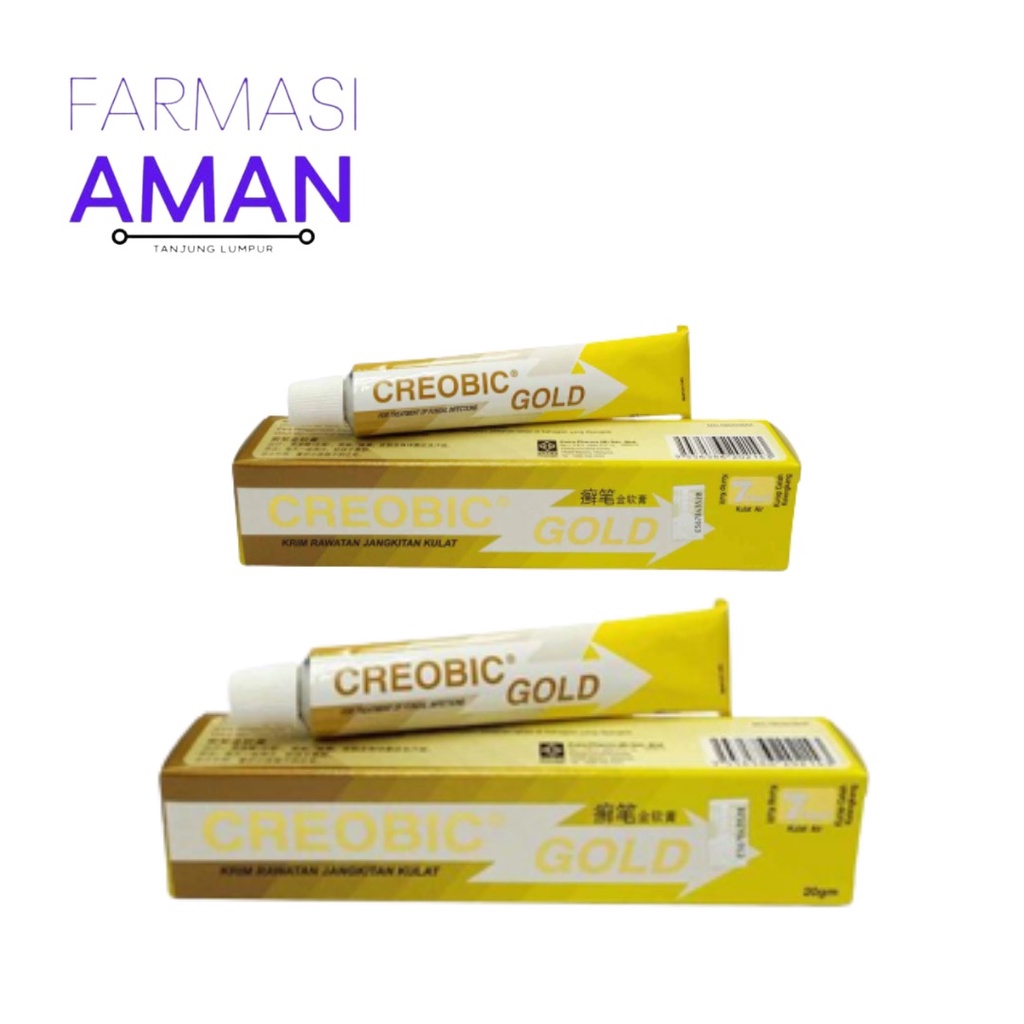 Creobic Gold Antifungal Cream (10g / 20g) | Shopee Malaysia