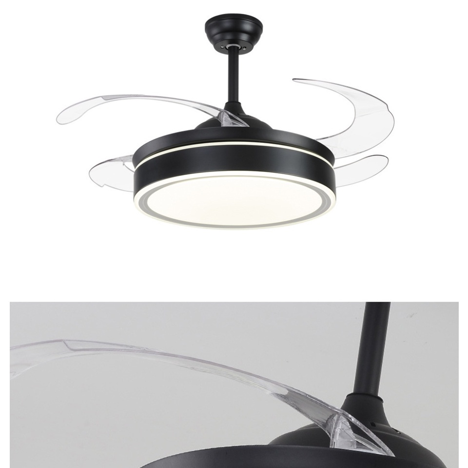 Italy Brand Nordic Ceiling Fan with Remote Control Ceiling Fan with ...