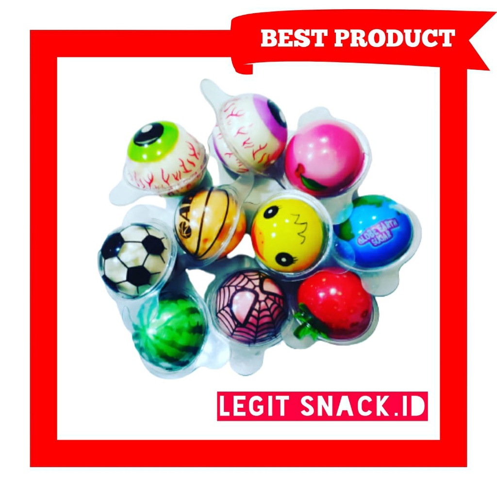 Jelly Ball Candy/Fruit Jelly Planet Shape Gummy Candy 25pcs | Shopee ...