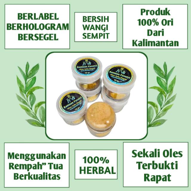 Serbuk Virgin Khas dayak Rahsia Perawan Desa Ready Stock | Shopee Malaysia