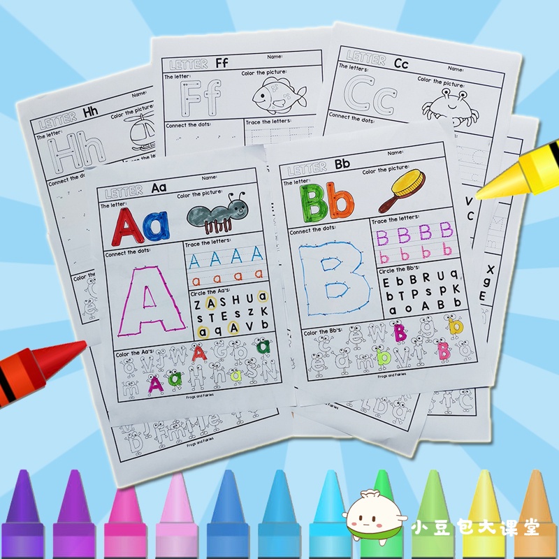 Letters A to Z Alphabet Workbook for Preschool and Kindergarten ...