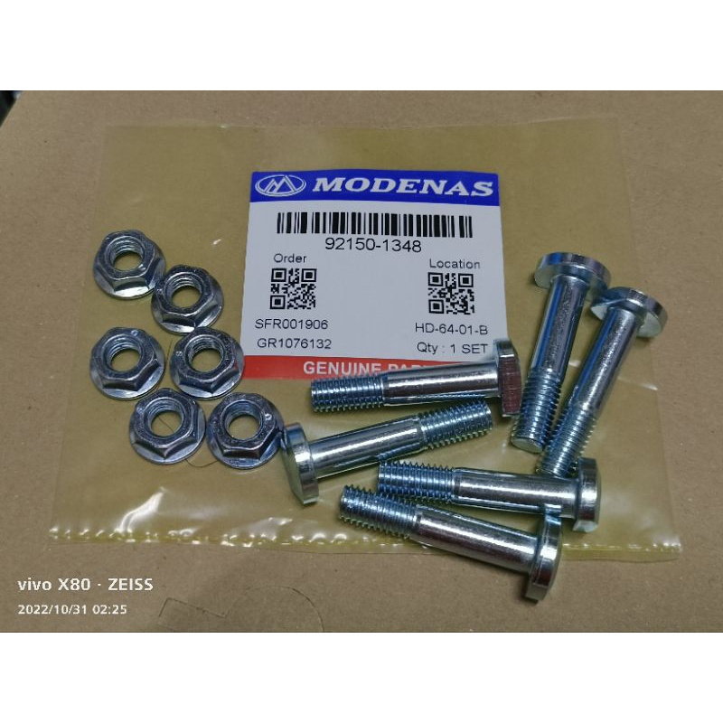 MODENAS GT128 SPROCKET BOLT SET / SPROCKET SCREW SET | Shopee Malaysia
