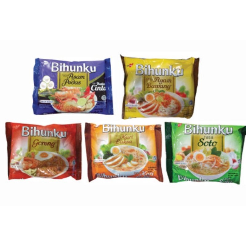 BIHUNKU Rasa Soto / Ayam Bawang / Asam Pedas - Bihun instan enak ...