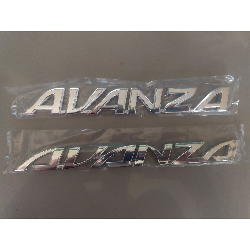 Old and New Toyota Avanza Logo Emblems | Shopee Malaysia