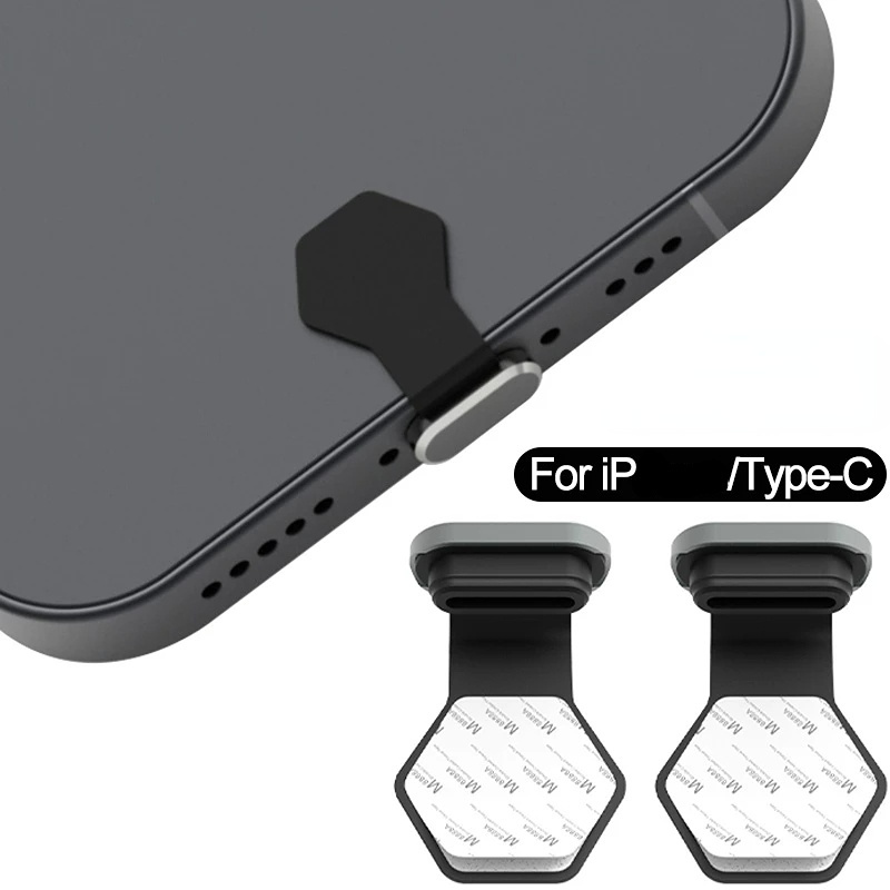 Anti-lost Dust Plug Suit for AP Charging Port/Protector Type-C Silicone ...