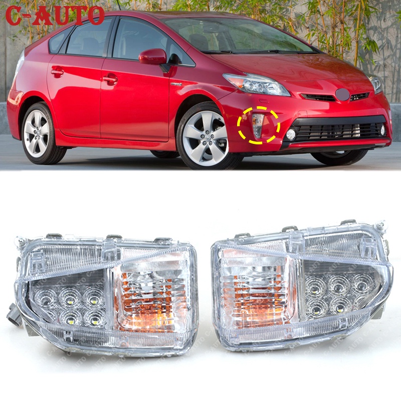 Car LED Front Bumper Fog Lights DRL fog Light Daytime Lamp Driving ...