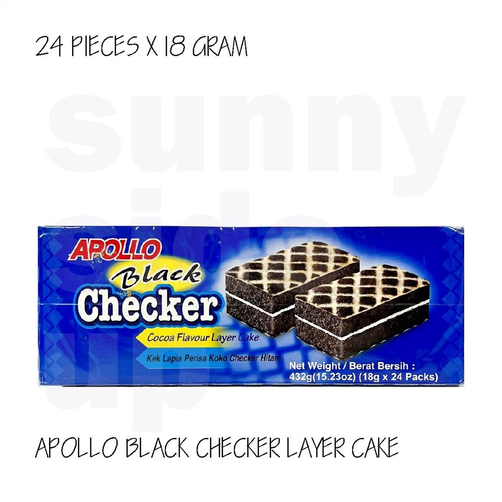 [SUNNY] Apollo Layer Cake 24 Pieces Chocolate | Pandan | Cocoa ...