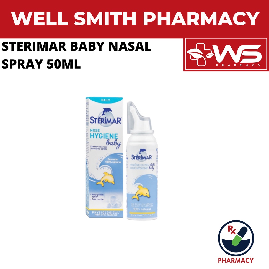 STERIMAR BABY NASAL SPRAY 50ML (CLEARS AND UNBLOCKS NOSE) | Shopee Malaysia