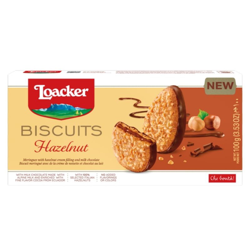 🔥New🔥Loacker Biscuits Hazelnut 100g | Shopee Malaysia