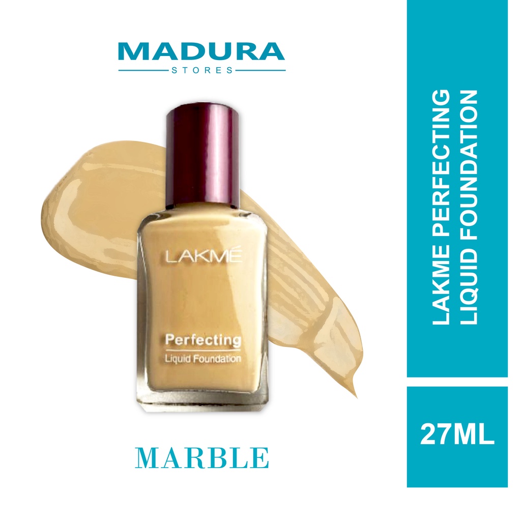 Lakme Liquid Foundation (Natural Marble) 27ml | Shopee Malaysia
