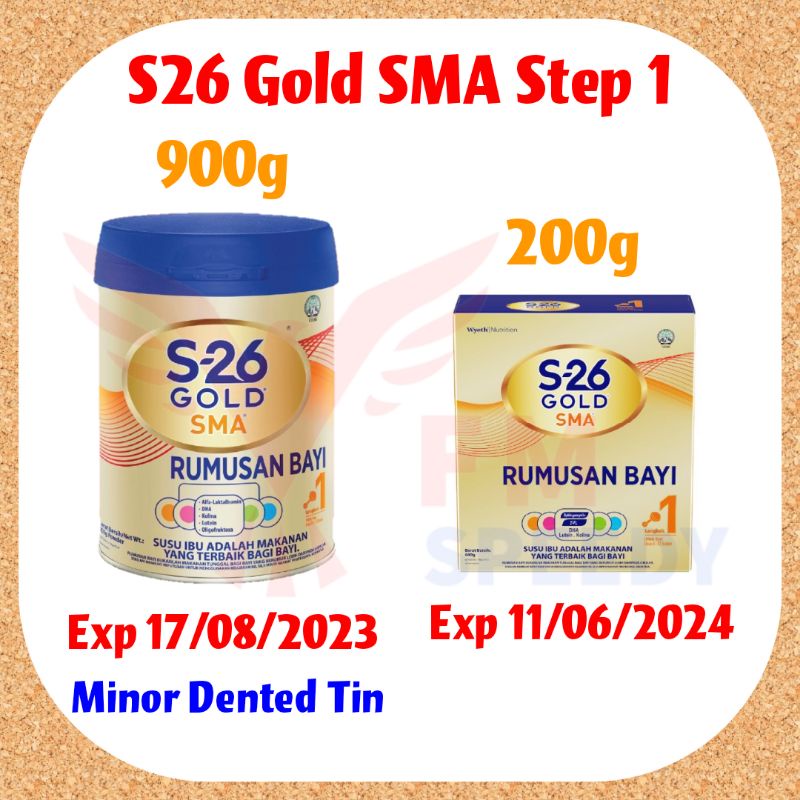 S26 Promil Step 2/Gold Promil Step 2/ S26 Gold SMA Step 1 (200g/600g/900g) | Shopee Malaysia