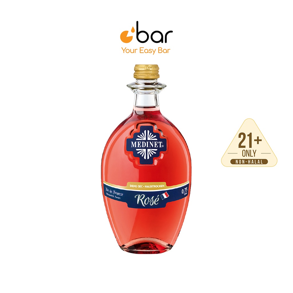 Medinet Rose Wine (1L) | Shopee Malaysia