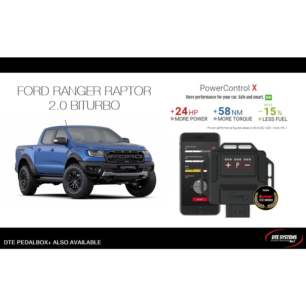 DTE Chip for Ford Raptor/Ranger Biturbo 2.0 | Shopee Malaysia