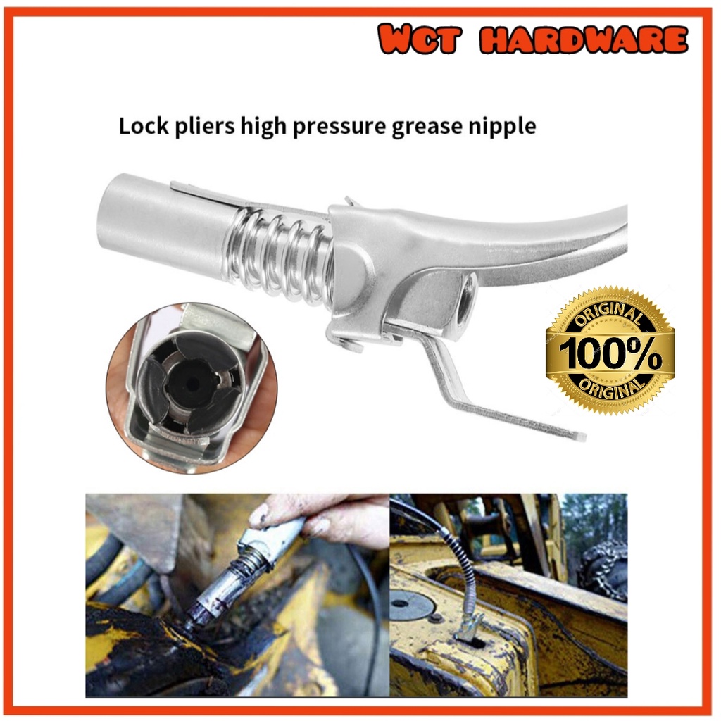 Quick Release Grease Coupler QRGC-10000/kepala grease pump/grease gun ...