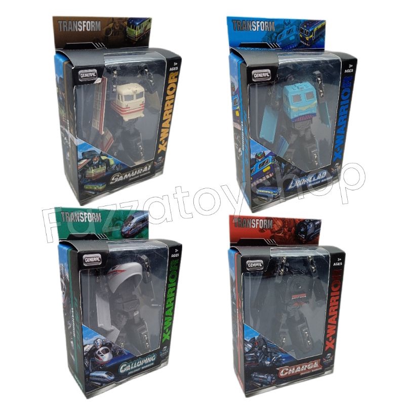 Toy Robot Train/Robot X-Warior Transform Train | Shopee Malaysia