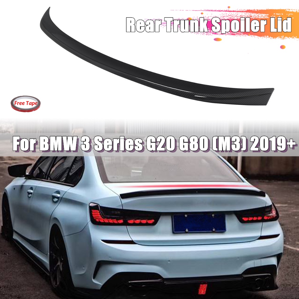 Rear Spoiler Tail Trunk Boot Wing Decoration MP Styling For BMW 3 ...