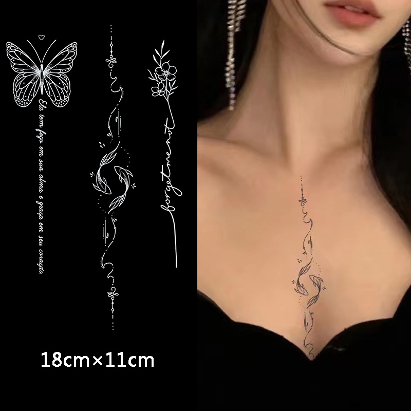 【COCO Magic Tattoo】 Lasts 15 days ；18cm*11cm；tattoo sticker waterproof long lasting fake tattoos ...