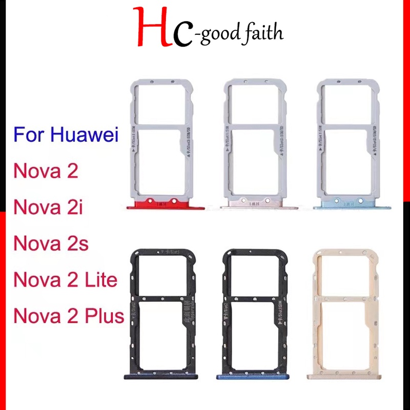 New High Quality SIM Card Tray Holder For Huawei Nova 2i 2S 2 plus Lite | Shopee Malaysia