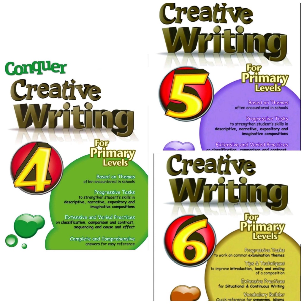 （244）Conquer Creative Writing For Primary 4 5 6 | Shopee Malaysia