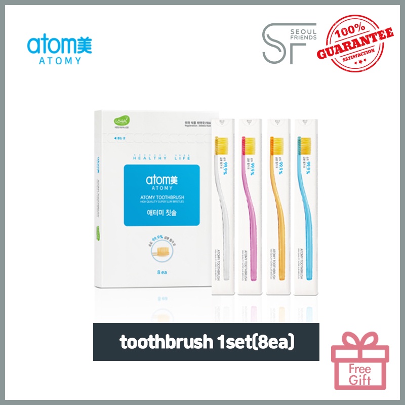 [Atomy] toothbrush 1set(8ea) | Shopee Malaysia