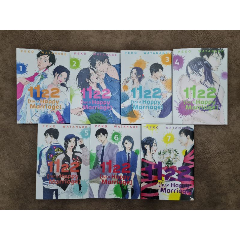 Manga : 1122 For A Happy Marriage volume 1-7 (End) (English Version) | Shopee Malaysia
